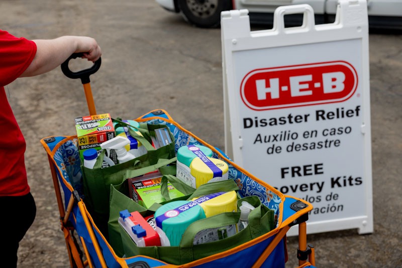 H-E-B Steps Up for Central Texas Flood Victims with Supplies